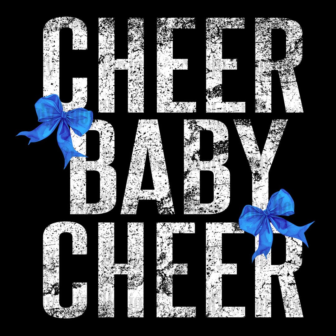 Cheer Baby Cheer Royal Blue Coquette Png, Cheer Mama Png, Cheerleading ...