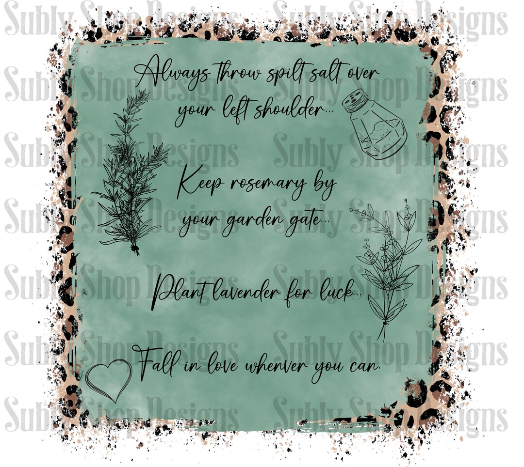 Practical Magic Quote Sublimation Digital Png File, Halloween ...