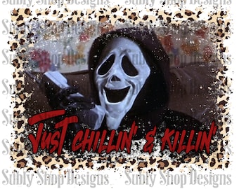 Just Chillin Killin Png - Etsy