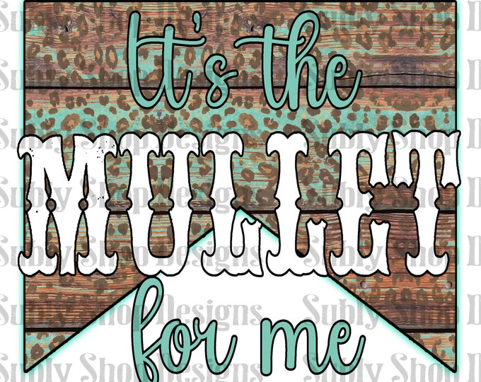 It's the Mullet for Me Svg Mullet Lover Svg Country - Etsy Canada