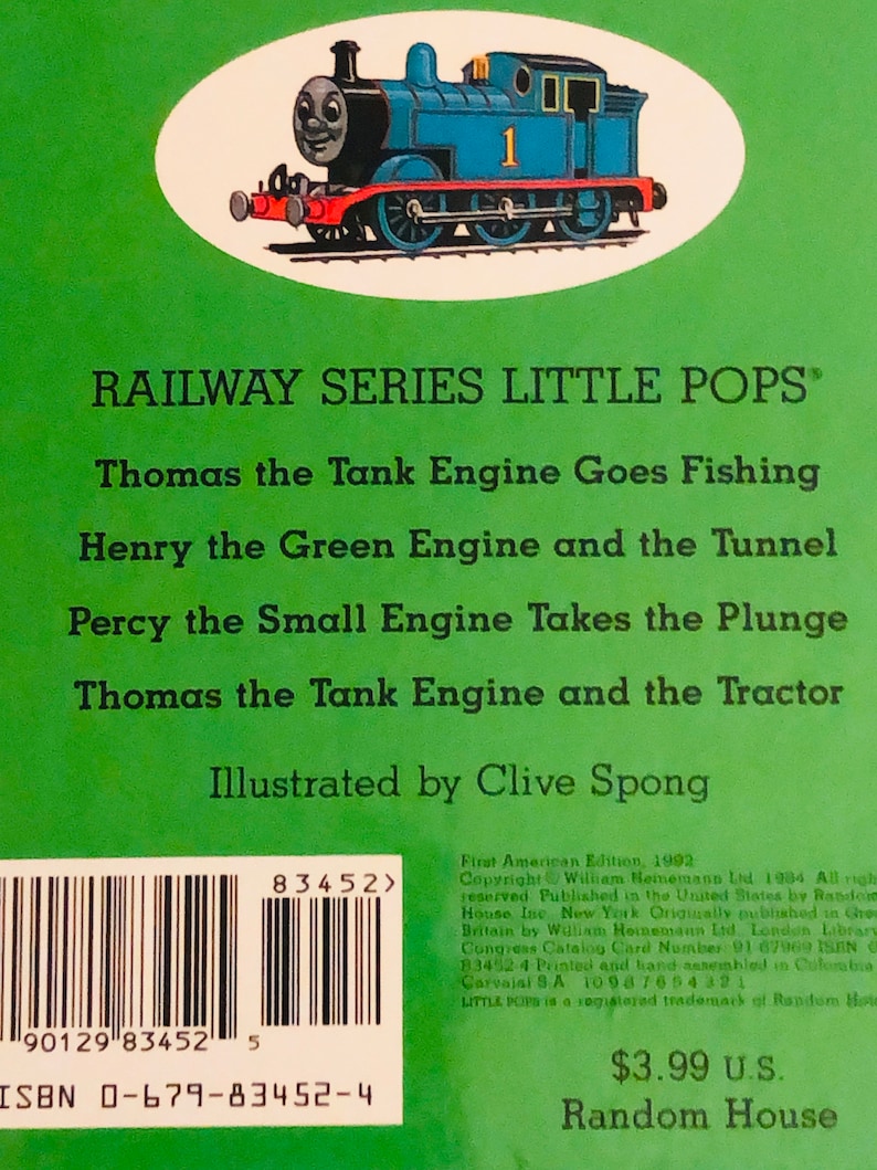 Thomas the Tank Engine and the Tractor Little Pop up Book - Etsy