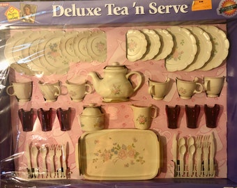 Plastic Tea Set - Etsy