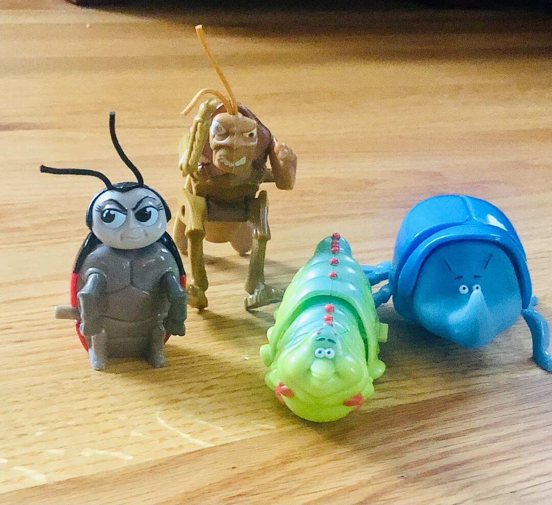 A Set of Four Vintage Mcdonald’s / A Bug’s Life Wind up Toys - Etsy