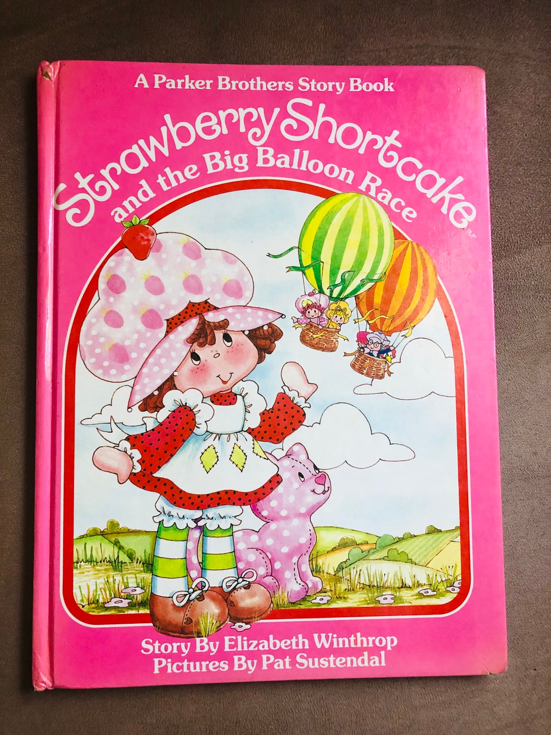 Strawberry Shortcake and the Big Balloon Race 1983 Hardback Book - Etsy