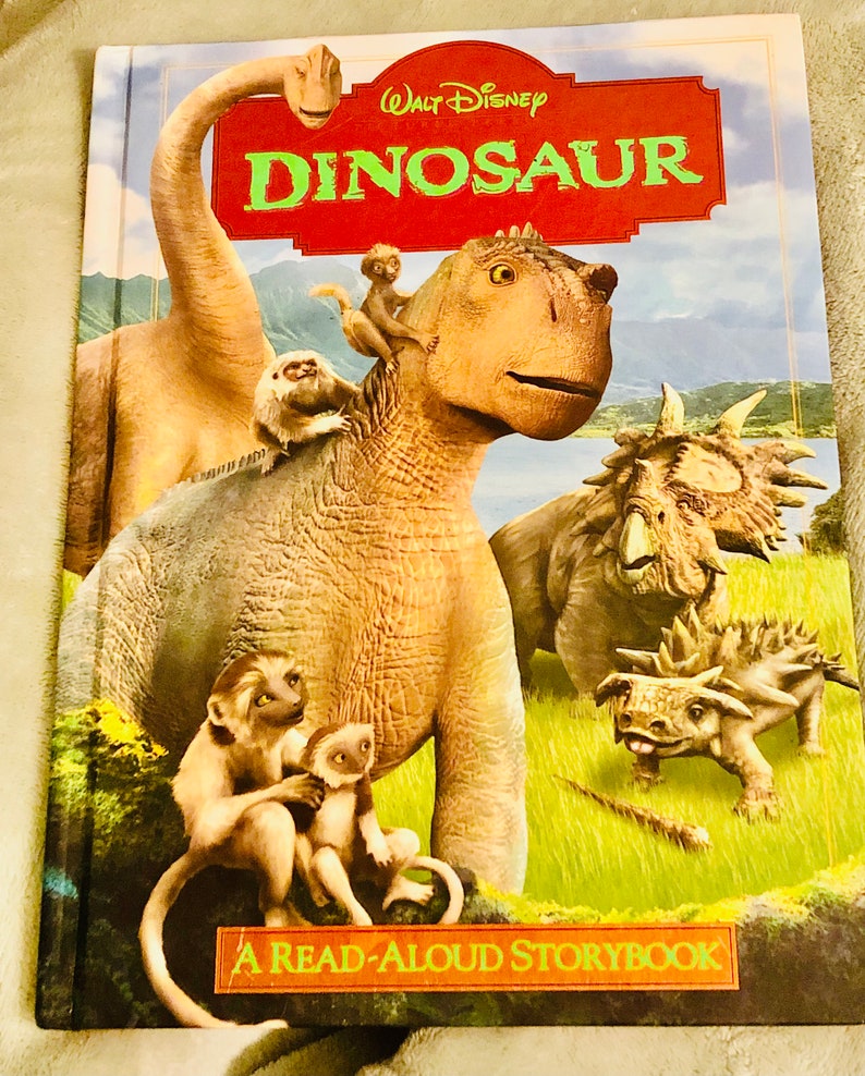 Walt Disney Pictures Presents DINOSAUR A Read-aloud Storybook - Etsy