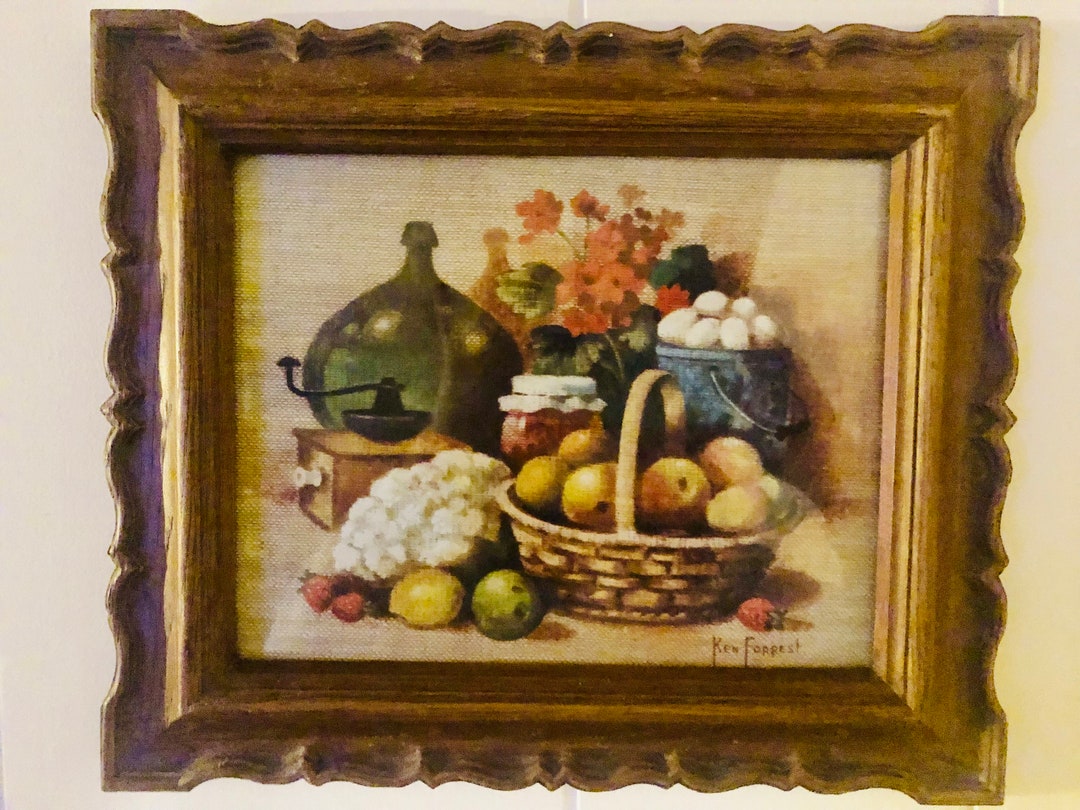 Fresh From the Farm Print by Ken Forrest Framed With Glass - Etsy