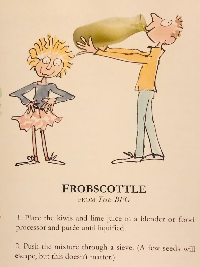 Roald Dahl’s Revolting Recipes Hardback Cookbook With Jacket - Etsy