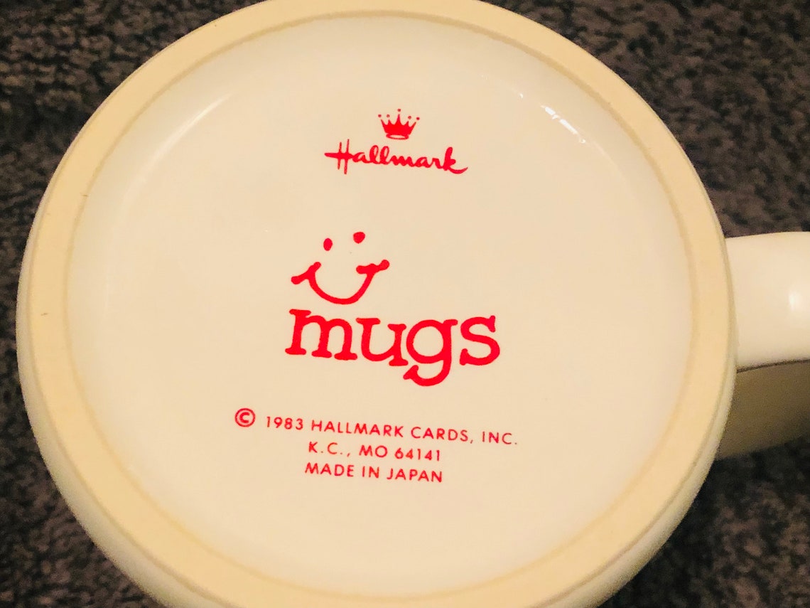 1983 Hallmark Happy Holly Days Merry Chris-mouse Mug With Original Box ...