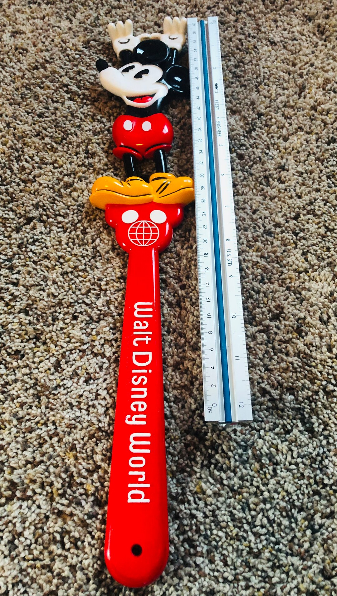 Vintage Mickey Mouse Walt Disney World Back Scratcher - Etsy