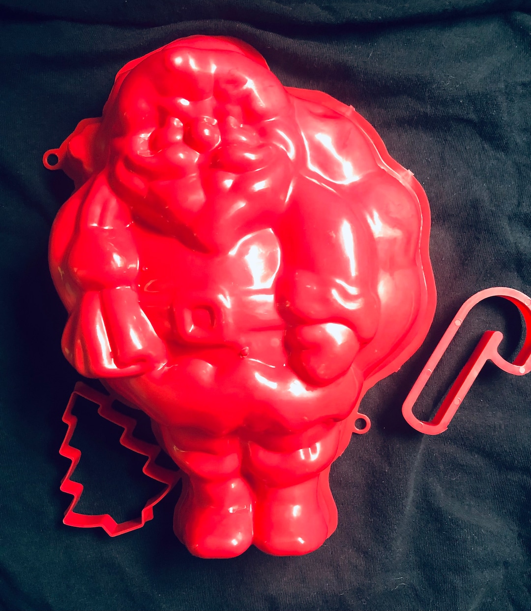 Vintage New Santa Jello Mold and Cookie Cutters - Etsy