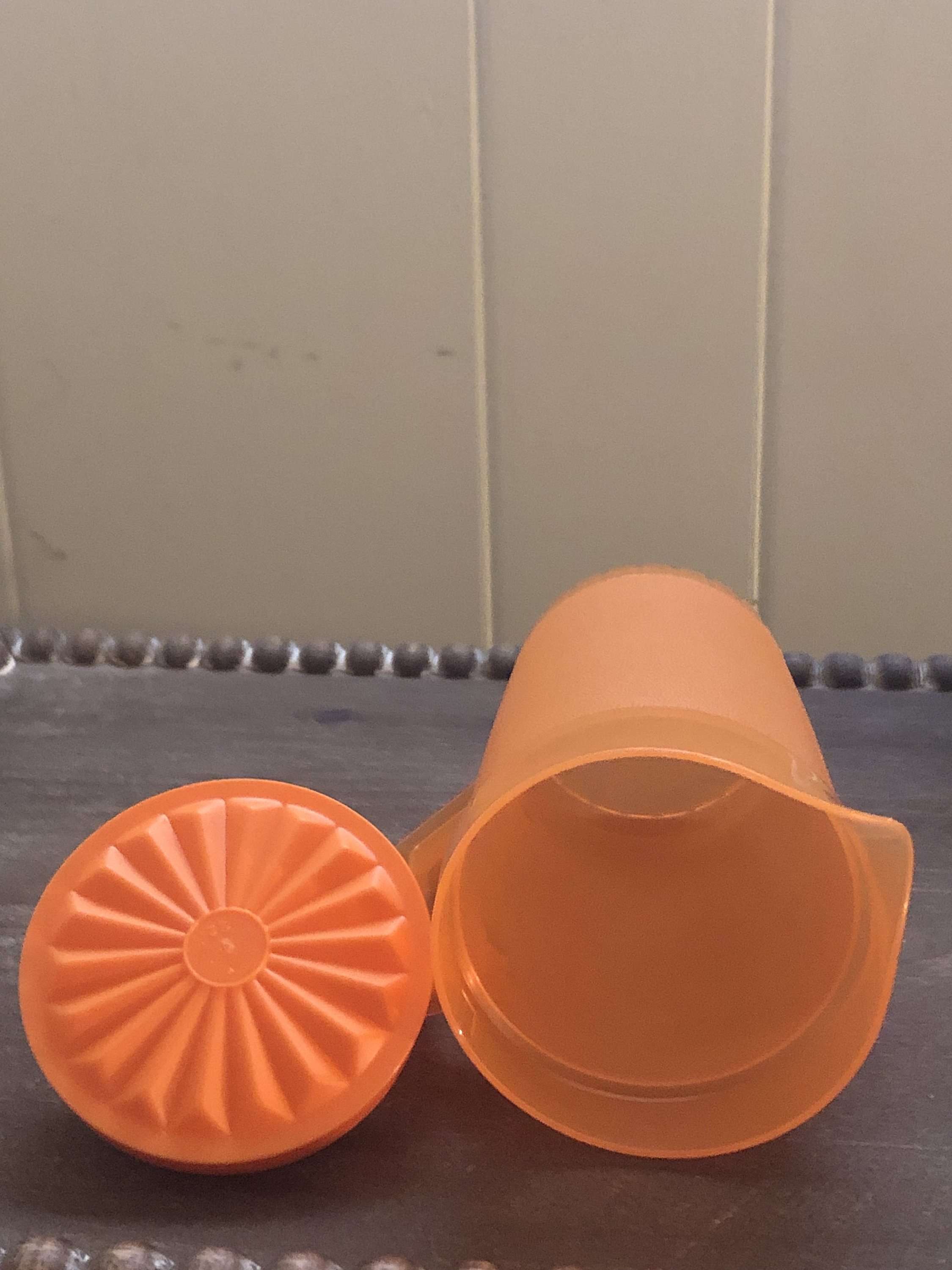 Toy Tupperware Orange Pitcher With Lid - Etsy