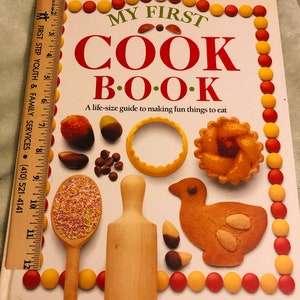 My First Cook Book a Life-size Guide to Making Things to Eat - Etsy
