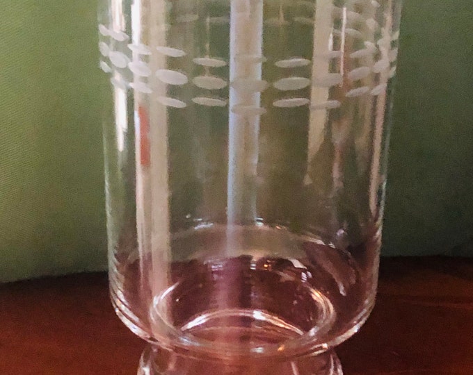 MCM Princess House Glass Cocktail / Martini Pitcher / Mixer With ...