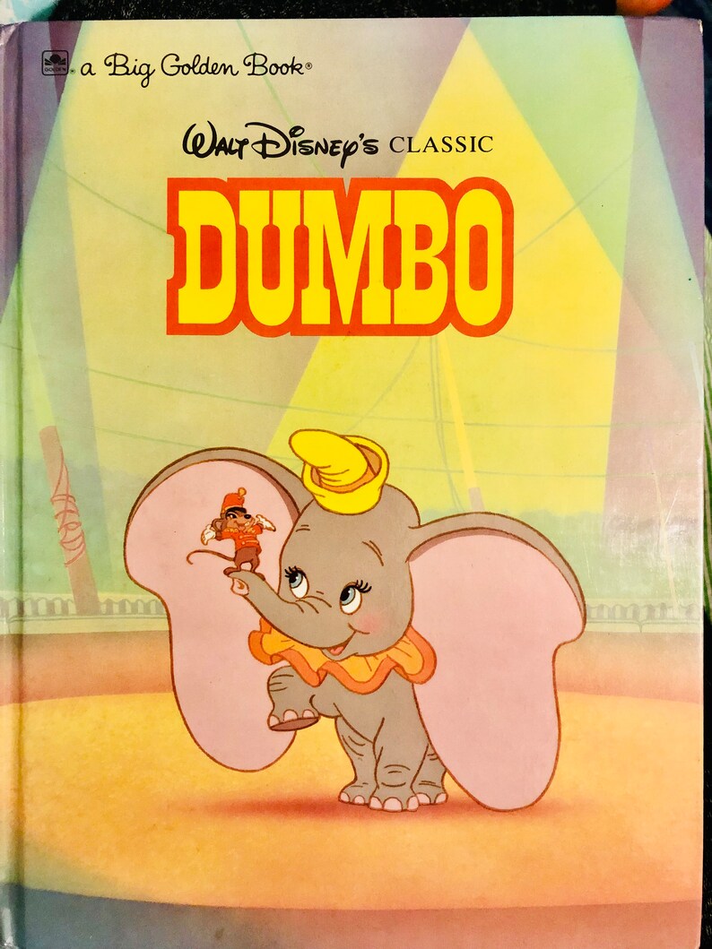 Walt Disney’s Classic DUMBO A Big Golden Book - Etsy