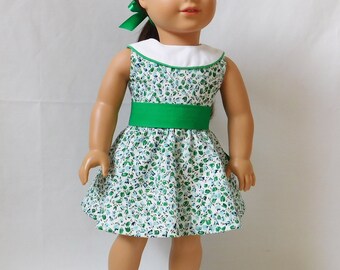 Green Doll Dress | Etsy