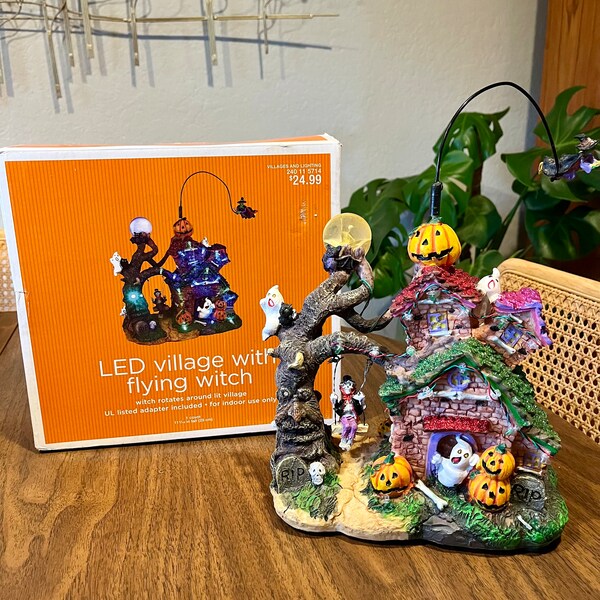 Halloween Village Display - Etsy