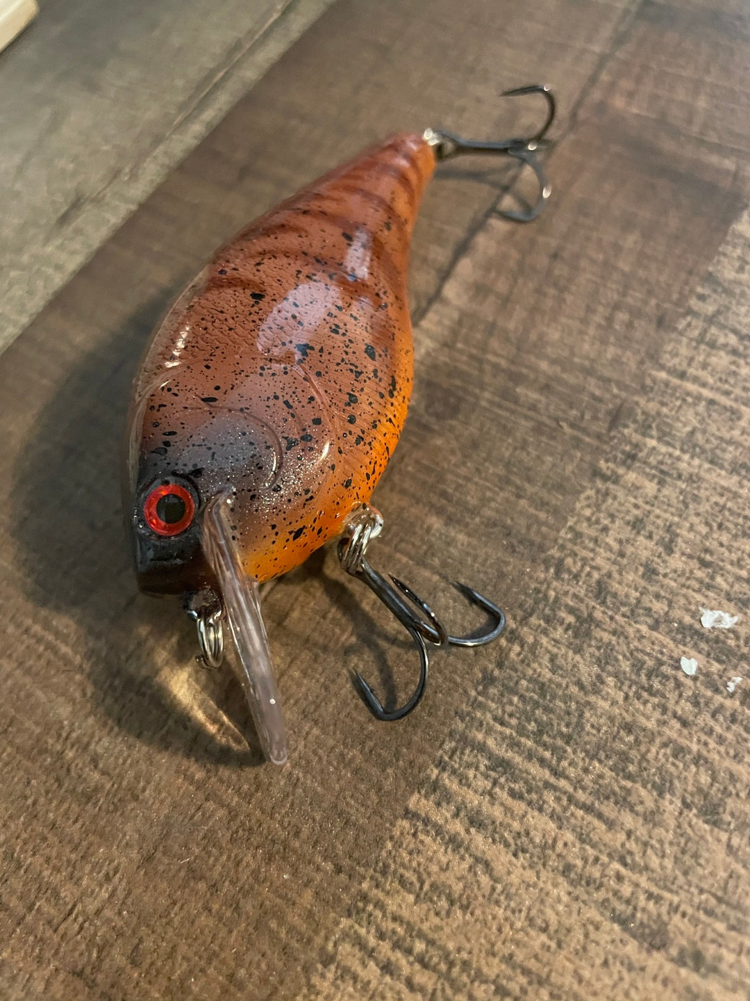Custom Painted Craw Square Bill 2.5 - Etsy