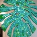 Monstrea Leaf Mosaic - Etsy