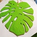 Monstrea Leaf Mosaic - Etsy