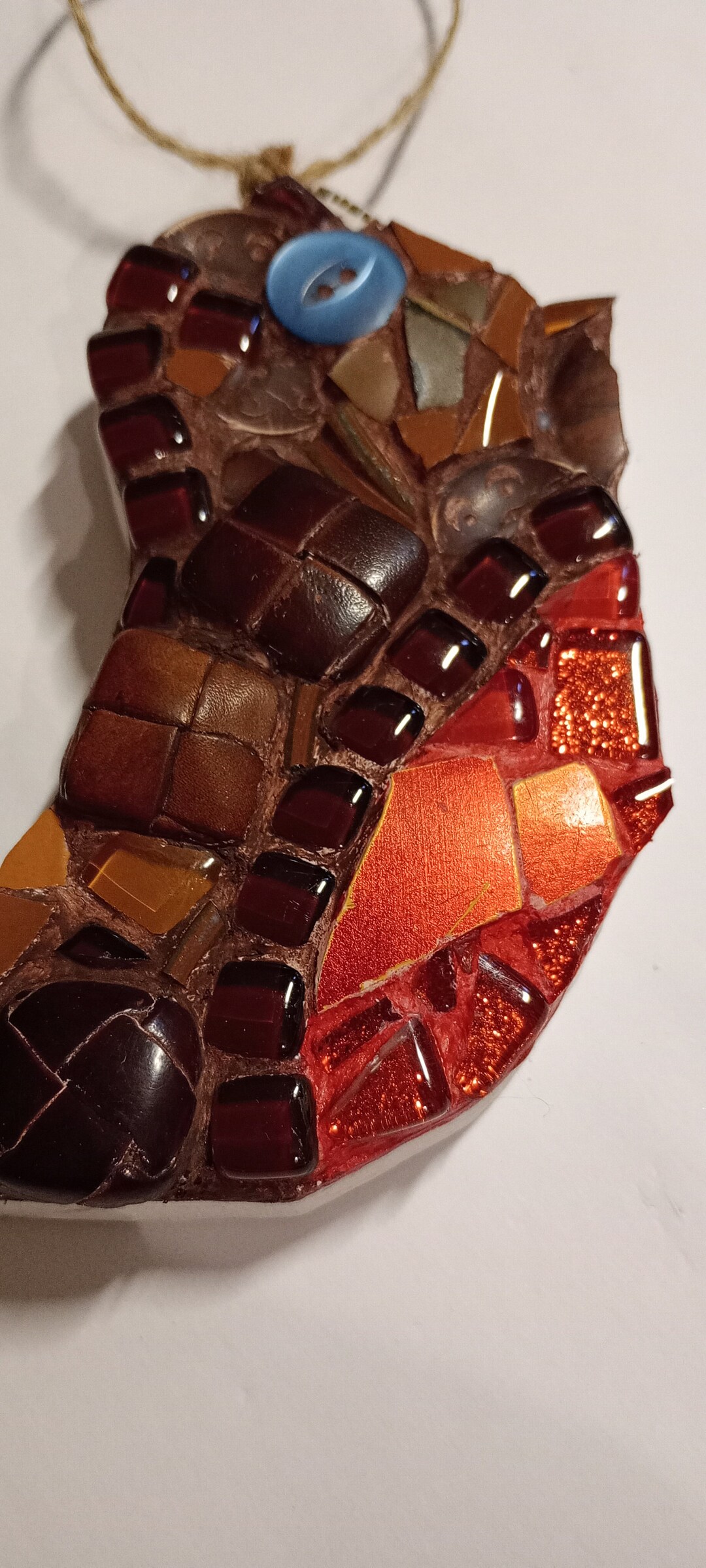 Robin Handmade Mosaic (wonky Bird Collection) - Etsy