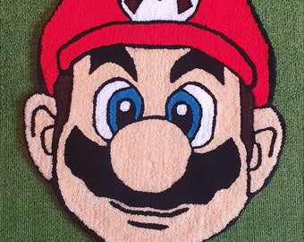 CUSTOM Mario Star Hand Tufted Rug - Etsy