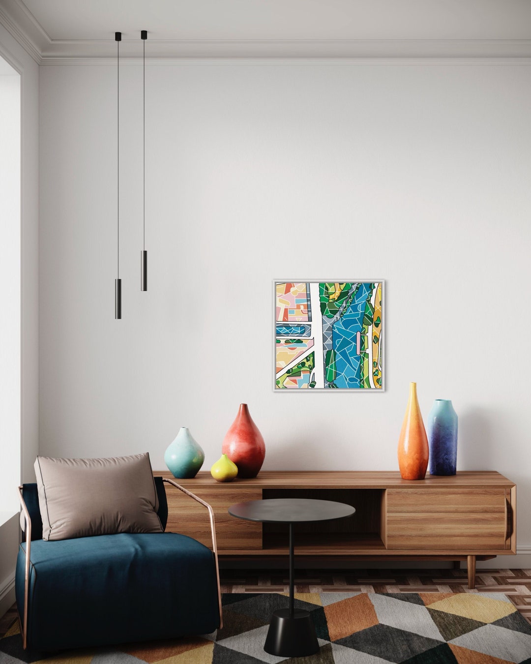 Lille Poster in Colors part 3, Print on Art Paper, Graphic, Poster ...