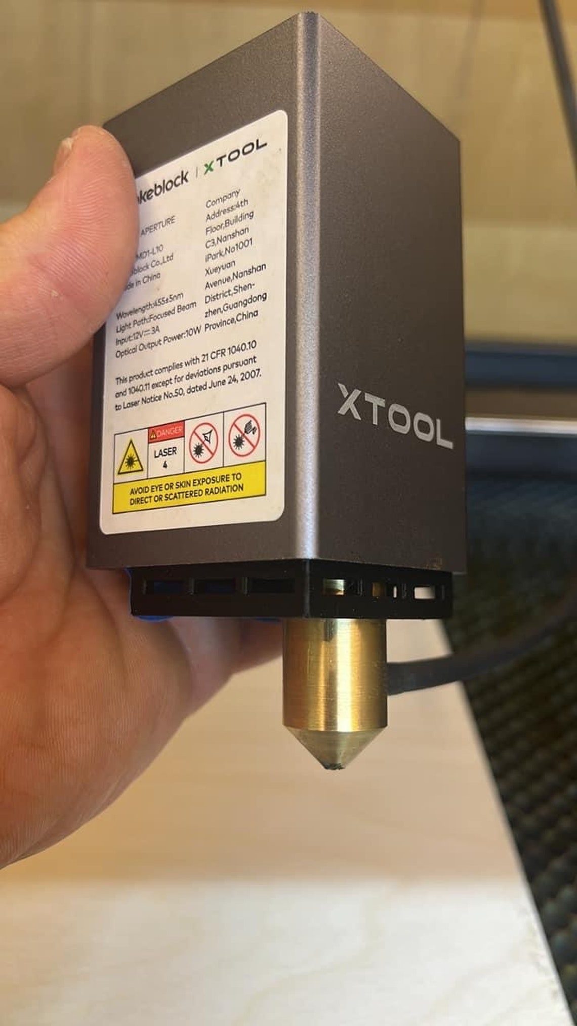 Xtool D1 Laser Engraver Cutter Fan Diverter Attachment - Etsy Denmark