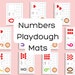 Numbers Playdough Mats Preschool Printables Homeschool Fine Motor ...