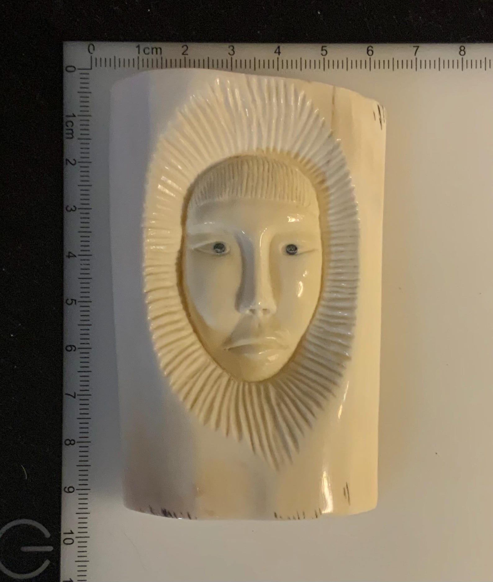 Vintage Inuit Carving of Inuit Face in Hard Stone - Etsy