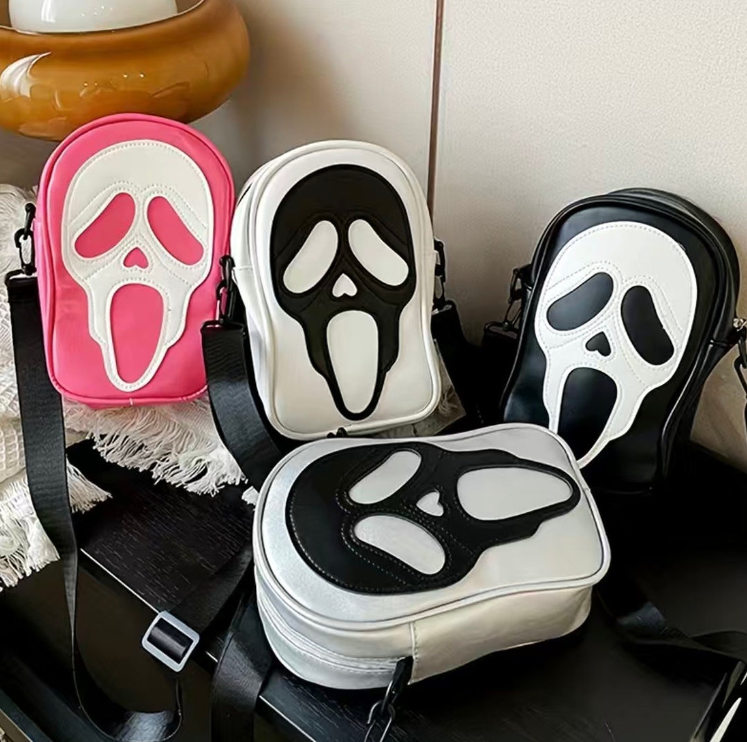 Scream Ghost Face Crossbody Bag Skull Purse Halloween Gift - Etsy
