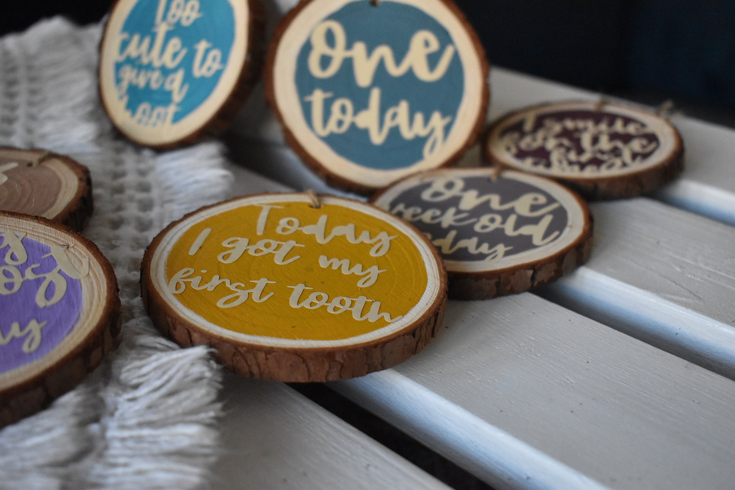 Baby Milestone Discs - Etsy