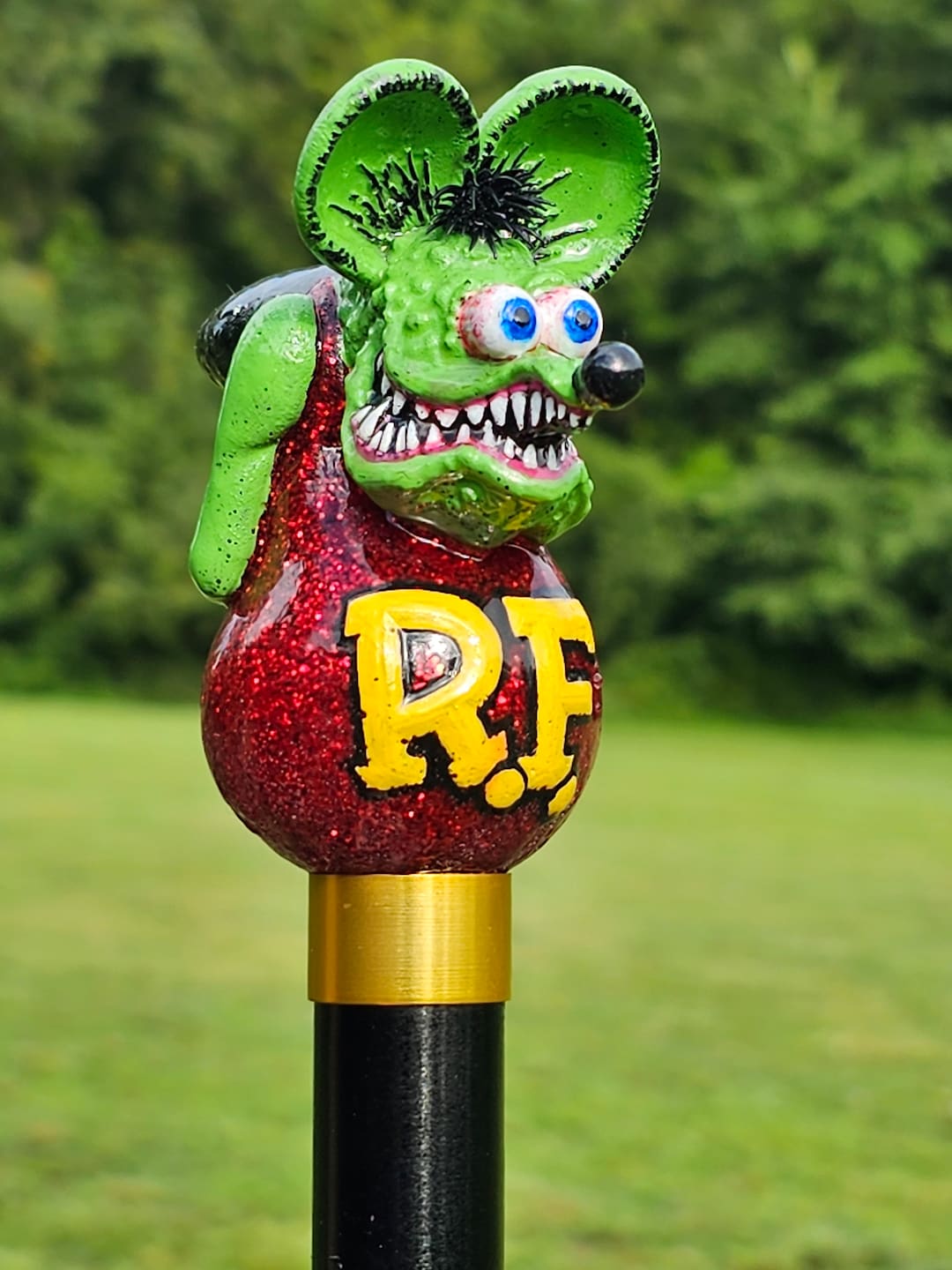 Rat Fink Walking Cane Stick Handmade in Resin - Etsy