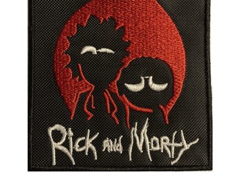 The Scream Patchrick and Morty Patchiron on Patch - Etsy