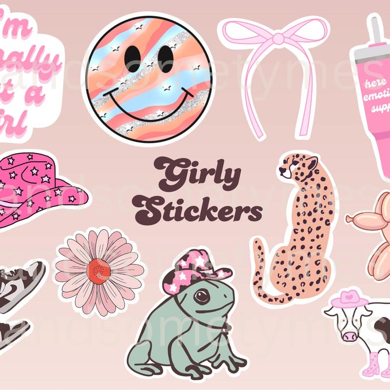 Preppy Stickers - Etsy