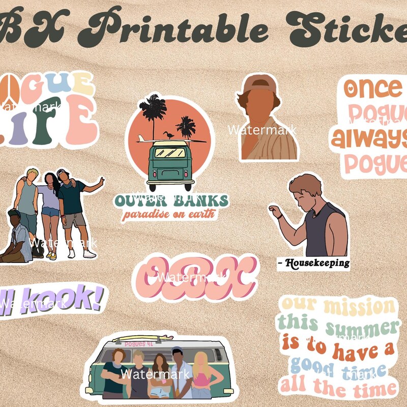 Outer Banks Stickers - Etsy