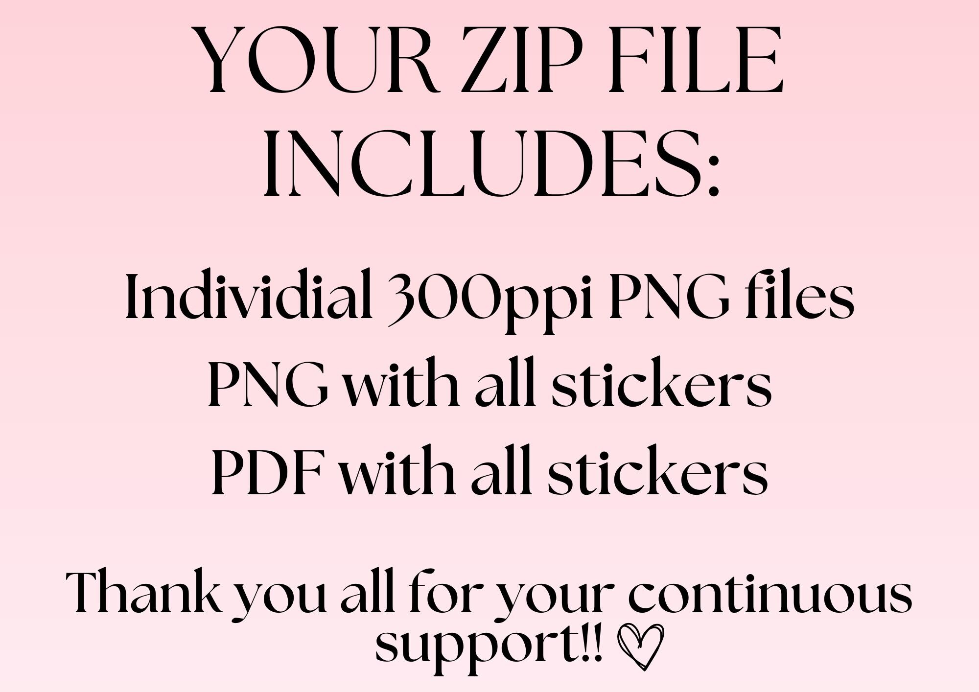 Iced Coffee Printable Stickers | Coffee Lover Stickers | Bobo Printable ...