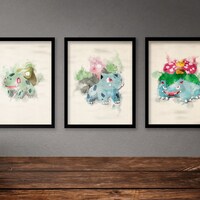 Bulbasaur Poster - Etsy