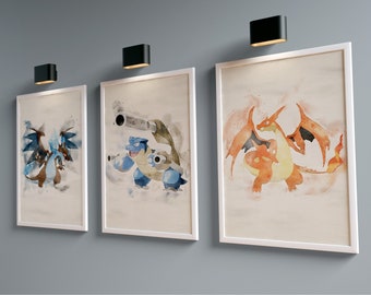 Mega Charizard X Poster - Etsy