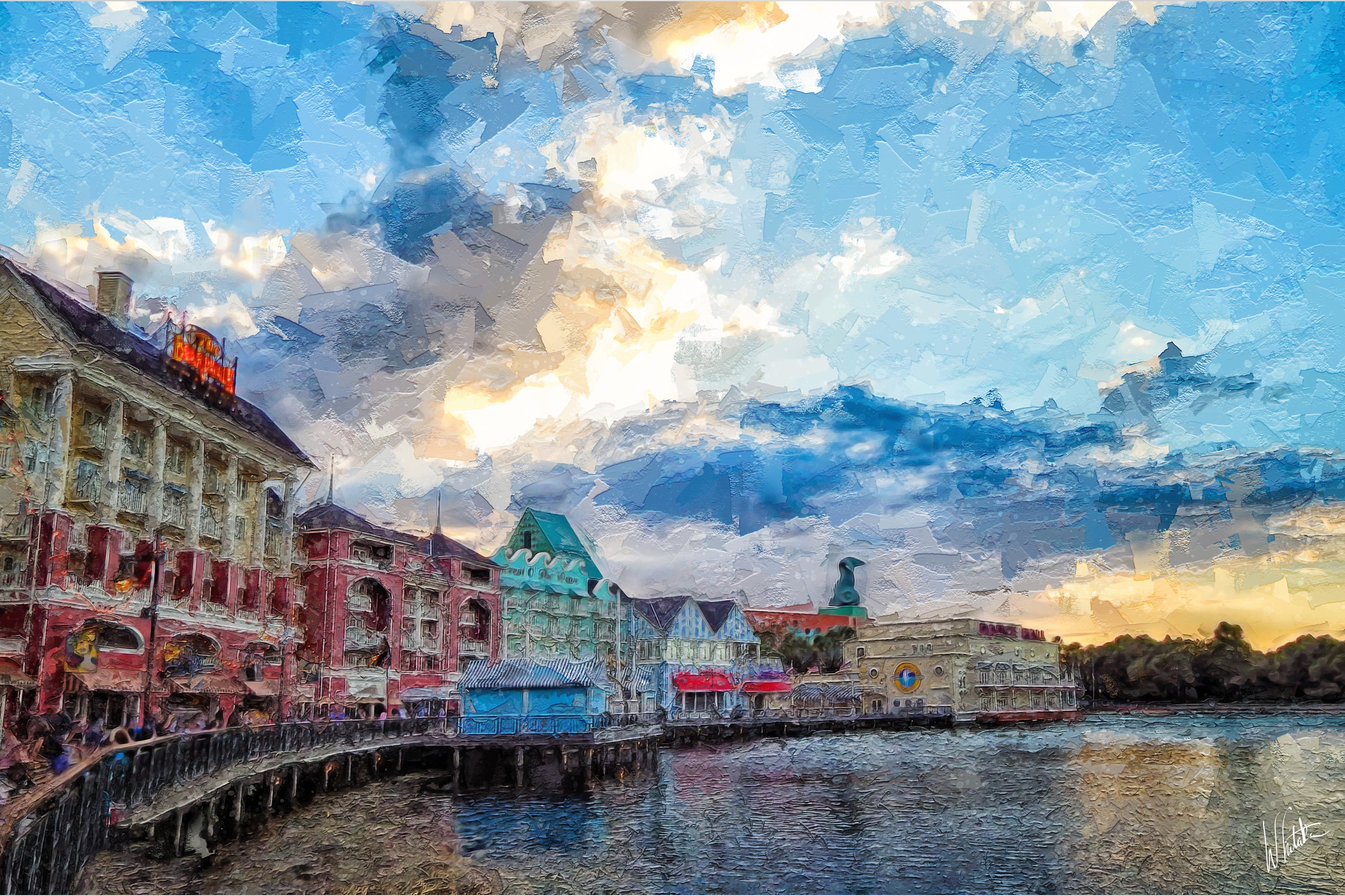 Disney Boardwalk at Walt Disney World the Art of Boardwalk and Disney ...