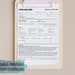 Emergency Triage Form, Healthcare, Optometry, Ophthalmology | Printable ...