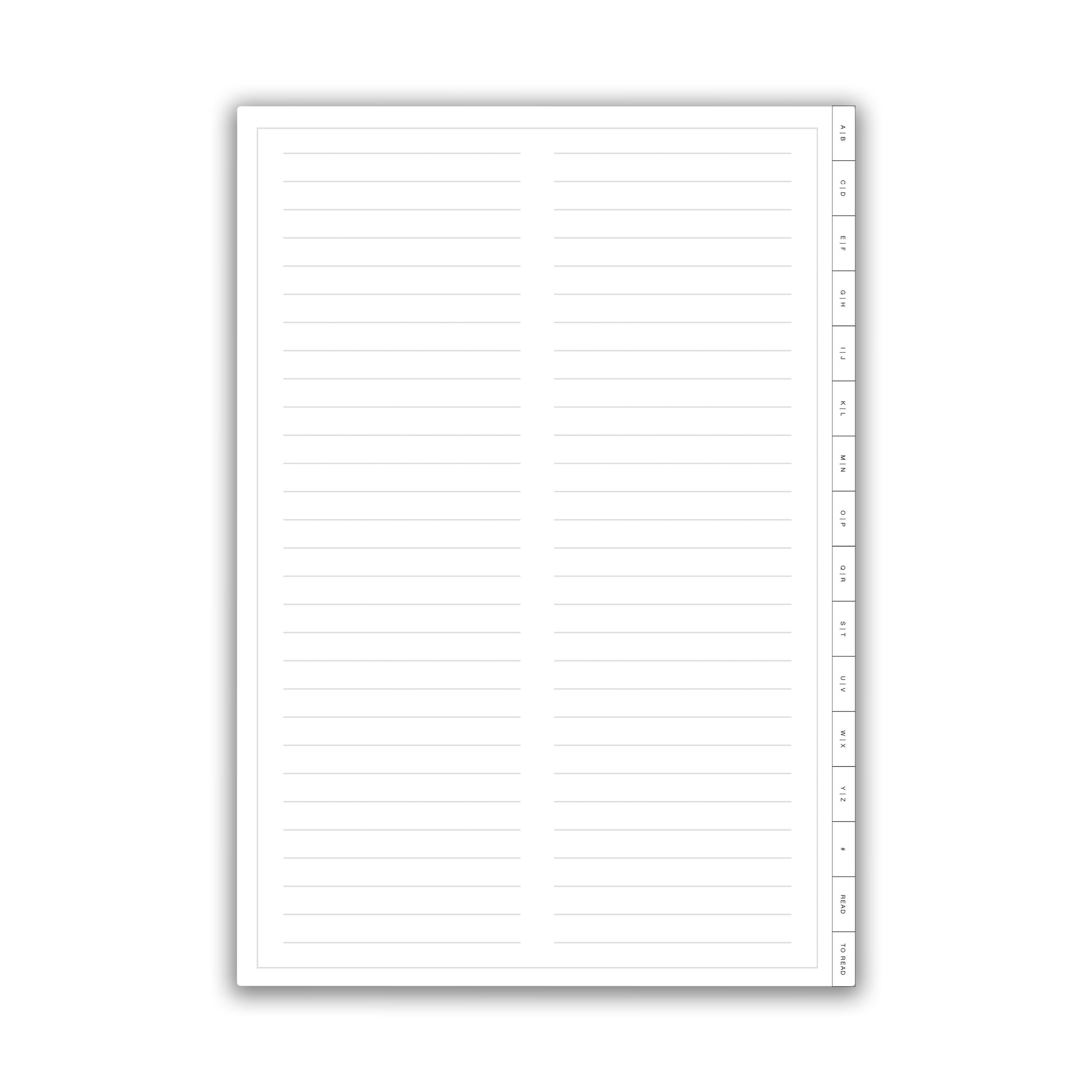 Reading Book Tracker | Goodnotes Template, Bookshelf, Note App, iPad ...