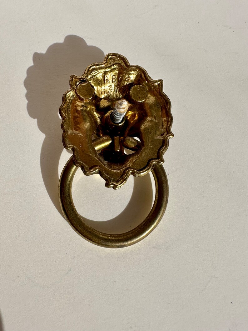 Vintage Mini Gold Lion Door Knocker Drawer Pull Wall Decor - Etsy
