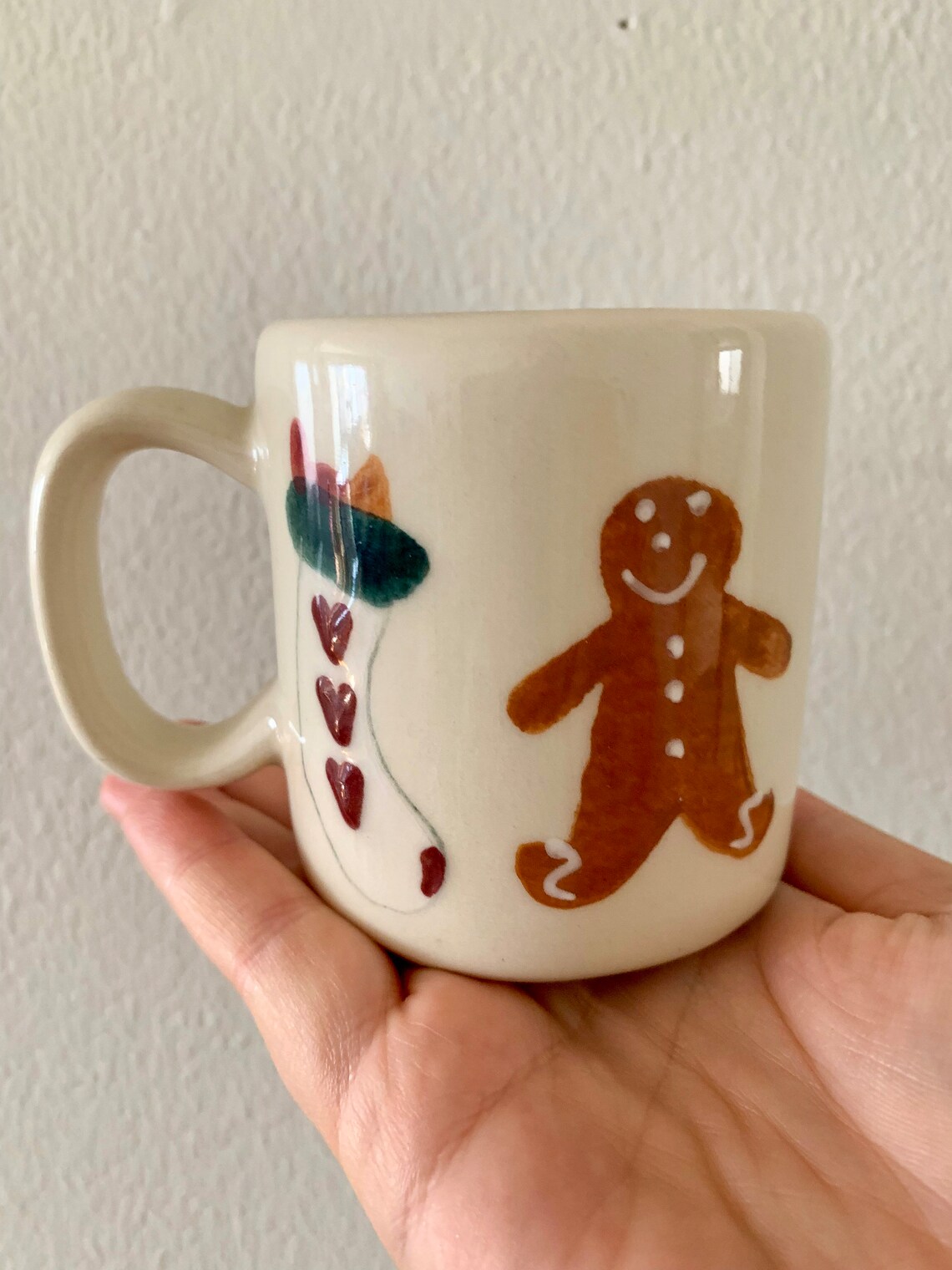 Vintage 1984 Hartstone Ceramic Gingerbread Holiday Mini Espresso ...