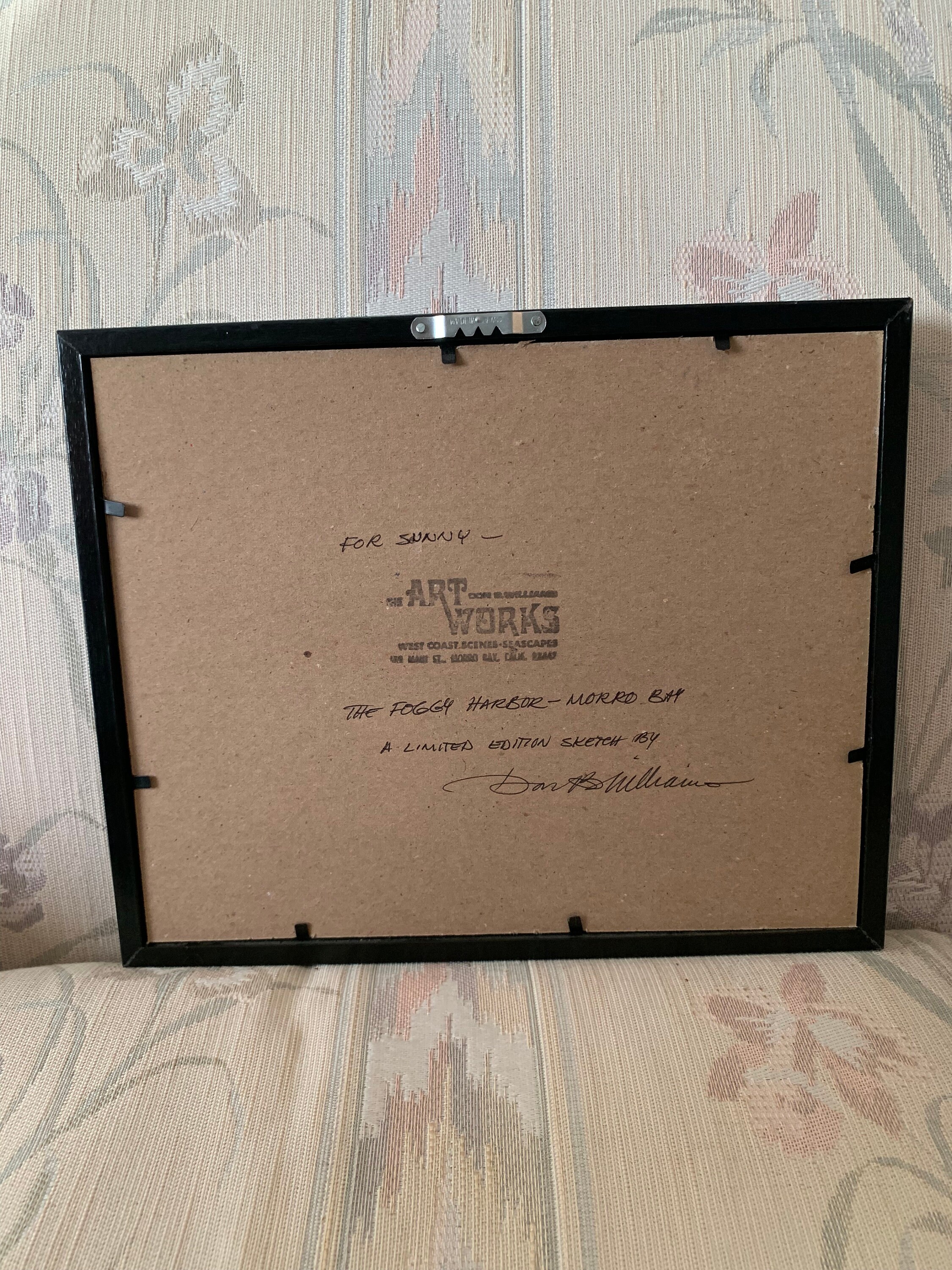 Vintage Rare Original Limited Edition Don B. Williams Watercolor 'the ...