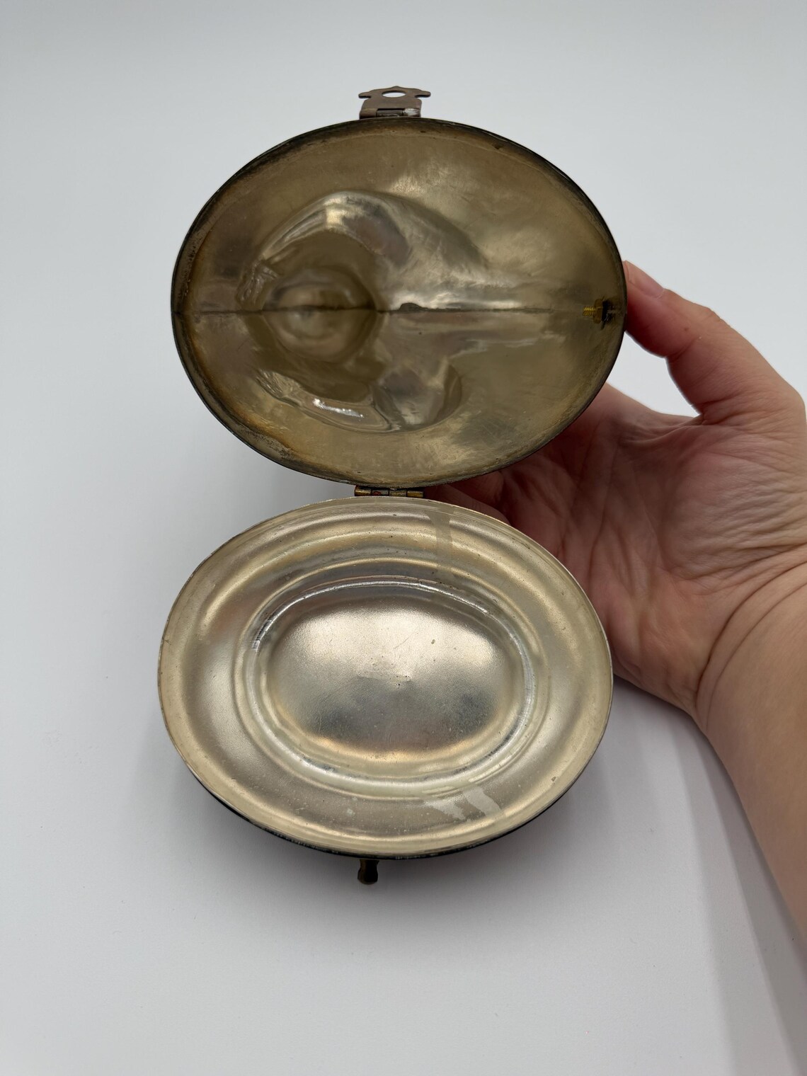 Rare 1960's Vintage Brass Monkey Trinket Box Container - Etsy