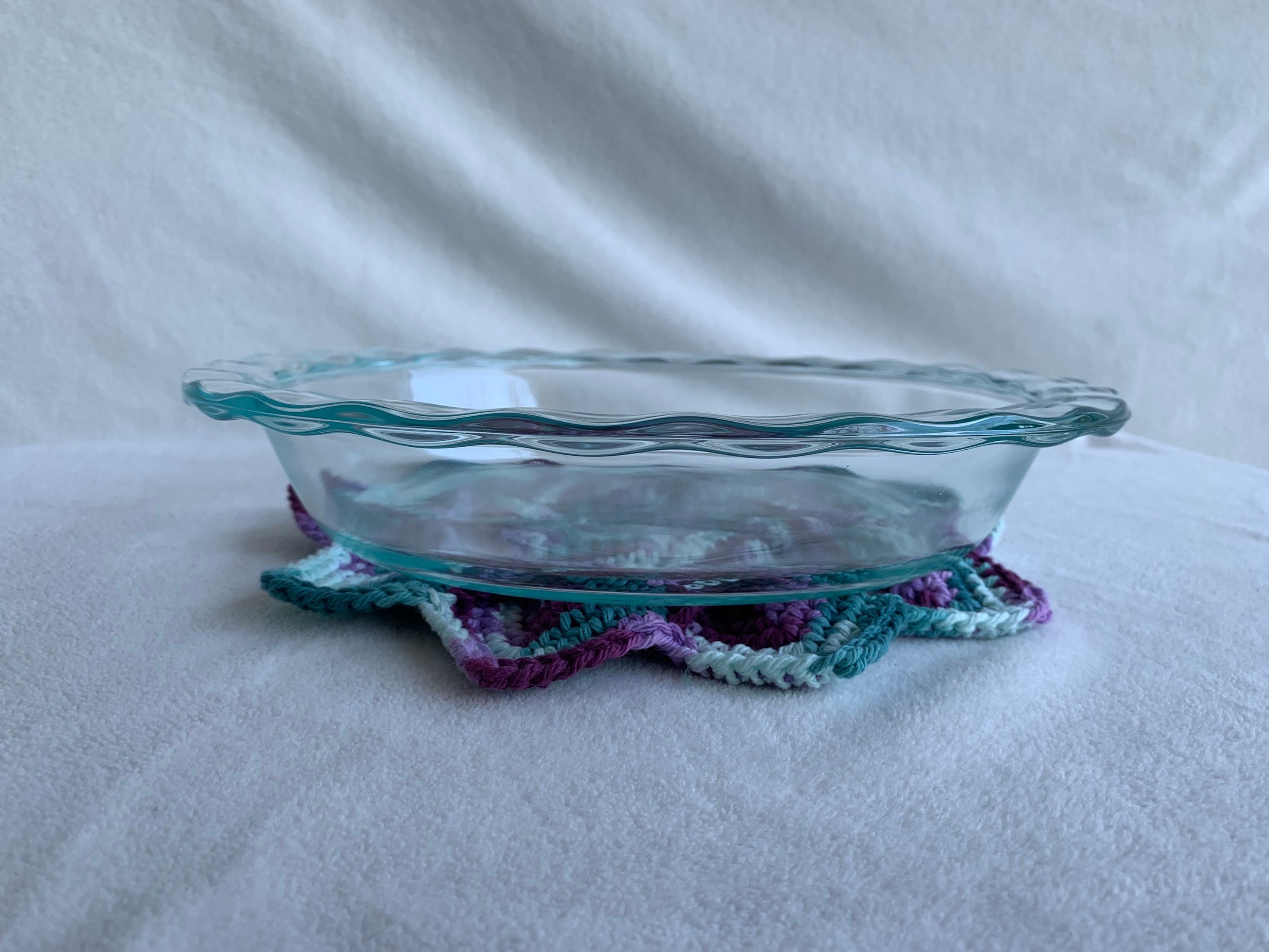 Star Flower Pot Holder - Crochet - Hot Pad - Trivet - Etsy