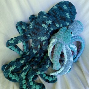 Handmade Giant Octopus | Crochet | Sea Creature | Gift - Etsy