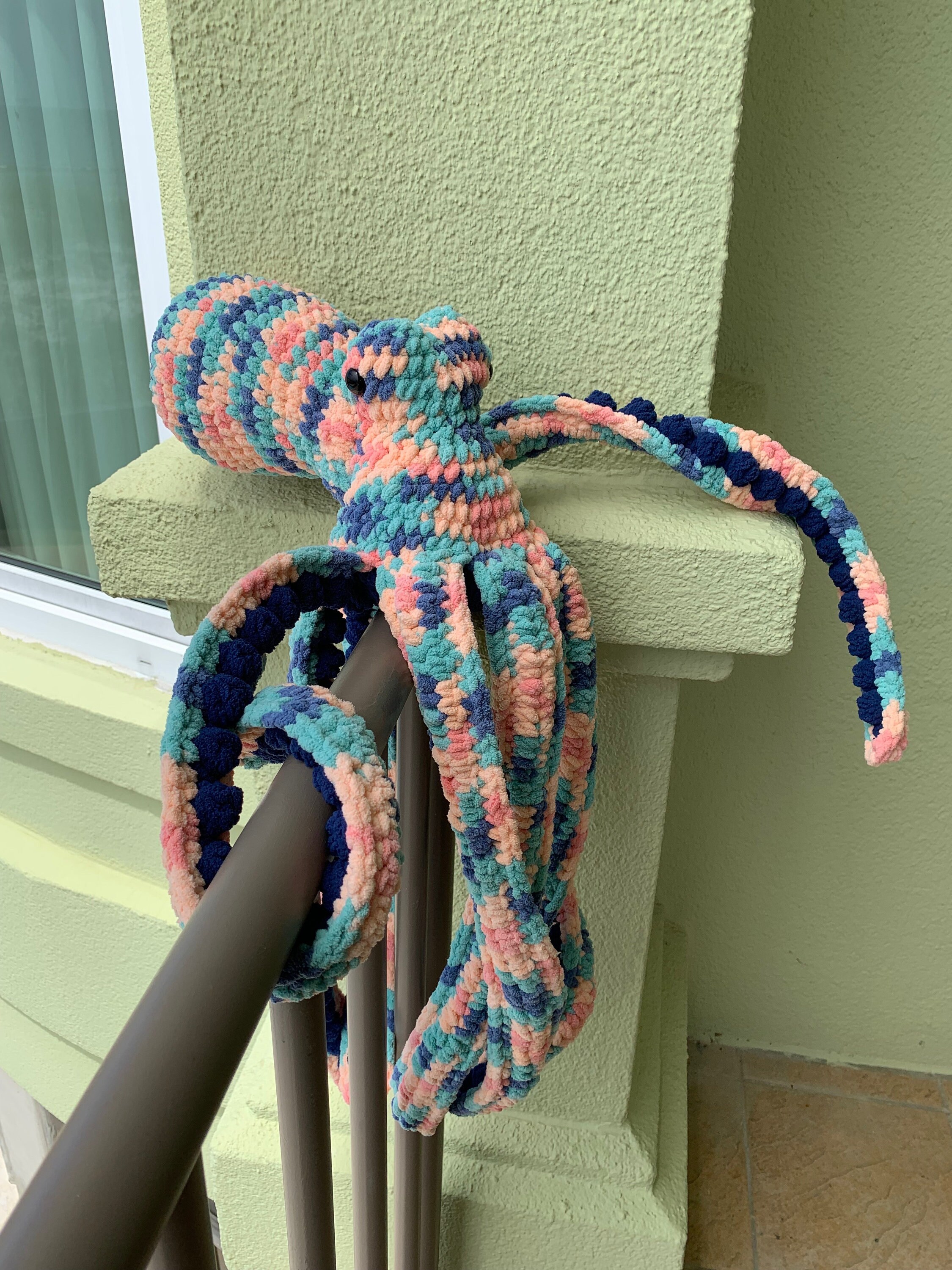 Handmade Giant Octopus | Crochet | Sea Creature | Gift - Etsy