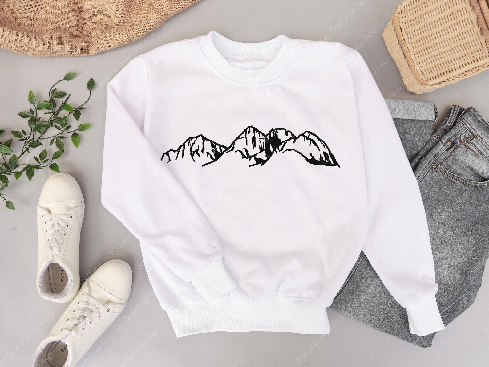 Red Rock Canyon SVG Outline | Digital Cut File | Rainbow Mountain ...