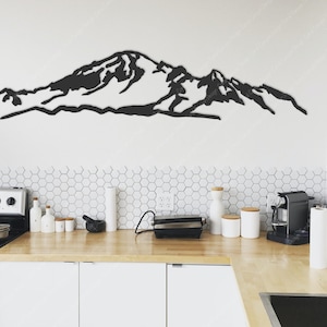 Mount Baker SVG Outline | Digital Cut File | Washington State Cascade ...